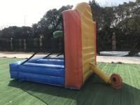 China Inflatable Basketball Hoop Game for Indoor Outdoor Party Events Custom PVC 2m Size for sale