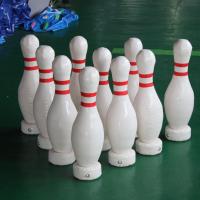 China Inflatable Human Bowling Game Giant Bowling Pins 1.5m PVC Outdoor Sports Toy for Sale for sale