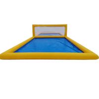 China Inflatable Volleyball Court 10x5m Outdoor PVC Sport Game Field for Adults Kids Entertainment for sale