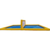 China Inflatable Volleyball Court 10x5m Outdoor PVC Sport Game Field for Adults Kids Entertainment for sale