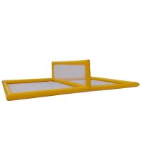 China Inflatable Volleyball Court 10x5m Outdoor PVC Sport Game Field for Adults Kids Entertainment for sale