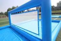 China Outdoor Inflatable Volleyball Tennis Court Game Set Custom Size PVC Tarpaulin for sale