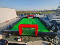 China Custom PVC Inflatable Water Volleyball Court 5-10 Person Pool Sport for Sale for sale