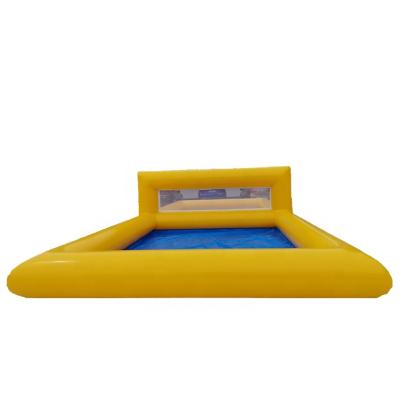 China Large Inflatable Volleyball Court PVC 3 Year Warranty Custom Color for sale