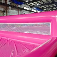 China Portable Inflatable Volleyball Field 6m x 3m with Safe Boundary for Team Building and Commercial Events for sale