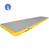 China 10m 32.8ft Inflatable Air Track Gymnastics Mat 0.7mm PVC Tumbling Mat for Gym Training for sale