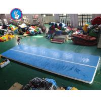 China Inflatable Air Track Mat 14x4x0.2m PVC Tumble Track for Gymnastics Taekwondo Training for sale