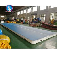 China Inflatable Air Track Mat 14x4x0.2m PVC Tumble Track for Gymnastics Taekwondo Training for sale