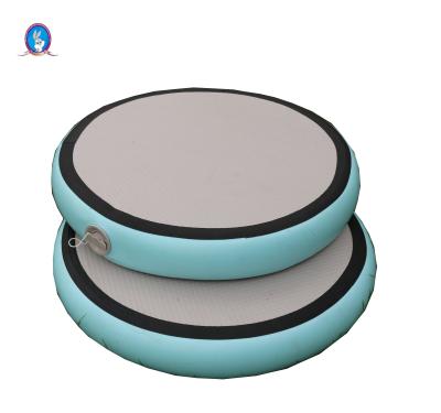 China Custom Inflatable Gymnastic Air Track Mat 0.9mm PVC Tarpaulin with Pump for sale