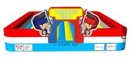 China Inflatable Taekwondo Field 8x7x2m PVC Sports Mat Bouncer for Kids Entertainment for sale