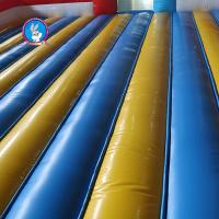 China Inflatable Taekwondo Field 8x7x2m PVC Sports Mat Bouncer for Kids Entertainment for sale