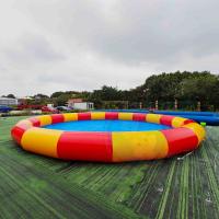 China Custom PVC Inflatable Swimming Pool 3m Large Family Outdoor Pool for Garden Resort Event Rental for sale