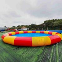 China Custom PVC Inflatable Swimming Pool 3m Large Family Outdoor Pool for Garden Resort Event Rental for sale