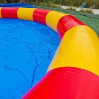 China Custom PVC Inflatable Swimming Pool 3m Large Family Outdoor Pool for Garden Resort Event Rental for sale