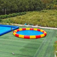 China Custom PVC Inflatable Swimming Pool 3m Large Family Outdoor Pool for Garden Resort Event Rental for sale