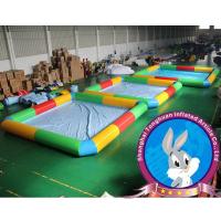 China Large Adult Inflatable Swimming Pool 10x10m PVC Tarpaulin Outdoor Water Park for Home for sale
