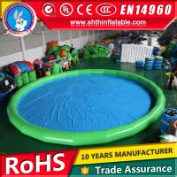China Custom Inflatable Swimming Pool for Kids 10m Diameter 0.65m Depth PVC 0.9mm for sale