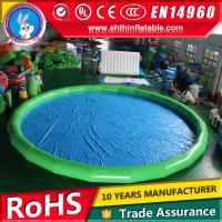 China Custom Inflatable Swimming Pool for Kids 10m Diameter 0.65m Depth PVC 0.9mm for sale