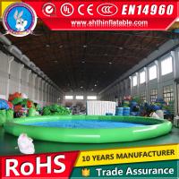 China Custom Inflatable Swimming Pool for Kids 10m Diameter 0.65m Depth PVC 0.9mm for sale