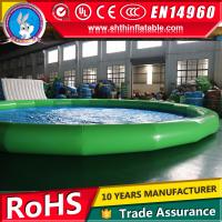 China Custom Inflatable Swimming Pool for Kids 10m Diameter 0.65m Depth PVC 0.9mm for sale