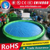 China Custom Inflatable Swimming Pool for Kids 10m Diameter 0.65m Depth PVC 0.9mm for sale