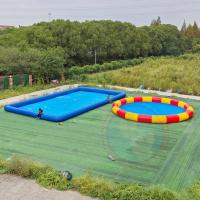 China Custom Inflatable Swimming Pool Thick PVC 0.8mm for Home Backyard Party Event Water Fun for sale