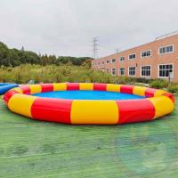 China Custom Inflatable Swimming Pool Thick PVC 0.8mm for Home Backyard Party Event Water Fun for sale