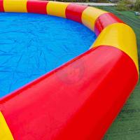 China Custom Inflatable Swimming Pool Thick PVC 0.8mm for Home Backyard Party Event Water Fun for sale