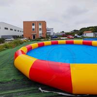 China Custom Inflatable Swimming Pool Thick PVC 0.8mm for Home Backyard Party Event Water Fun for sale