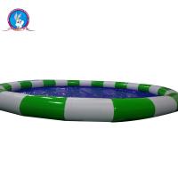 China Custom PVC Inflatable Swimming Pool 0.9mm Tarpaulin with 3 Year Warranty for sale