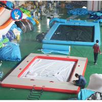 China Inflatable Swimming Pool for Boat Yacht 10x10m PVC Tarpaulin 0.90mm CE Certified for sale