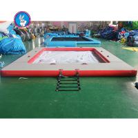 China Inflatable Swimming Pool for Boat Yacht 10x10m PVC Tarpaulin 0.90mm CE Certified for sale