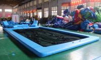 China Portable Inflatable Floating Sea Pool with Anti Jellyfish Net for Yacht Enclosure 3m for sale