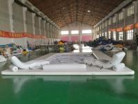 China Portable Inflatable Floating Sea Pool with Anti Jellyfish Net for Yacht Enclosure 3m for sale