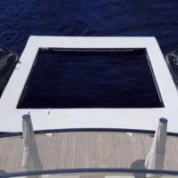 China Custom Inflatable Floating Pool with Net for Ocean River Lake 0.6-0.9mm PVC for sale