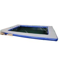 China Double Wall Fabric Commercial Inflatable Swimming Pool 6m Diameter for Yacht Sea Use for sale