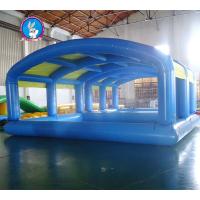 China PVC Inflatable Swimming Pool Tent Dome 10m x 10m x 4.65m Durable Tarpaulin for sale