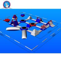China Custom Inflatable Floating Water Park 0.9mm PVC for Adults Outdoor Sea Lake for sale