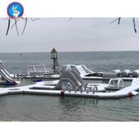 China Custom Inflatable Floating Water Park 0.9mm PVC for Adults Outdoor Sea Lake for sale