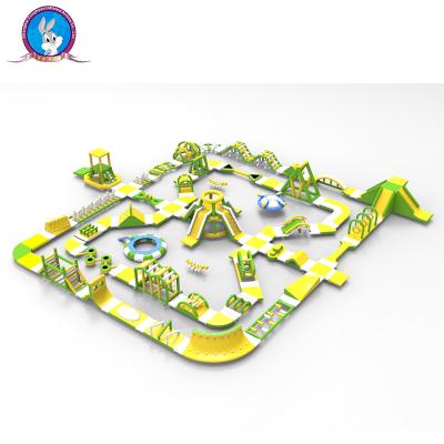 China Custom China Factory Durable Floating Water Park Equipment PVC Sea Water Park 3 Year Warranty for sale