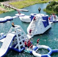 China Custom Inflatable Floating Water Park 0.9mm PVC for Commercial Use for sale