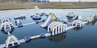China Custom Inflatable Floating Water Park 0.9mm PVC for Commercial Use for sale
