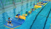 China Inflatable Floating Water Park 36x13x1.2m for Kids Adults Customizable PVC for sale