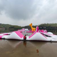 China Custom Inflatable Water Park Floating Aqua Park for Resort Sea Lake Durable 20 Years Factory for sale