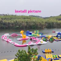 China Custom Inflatable Water Park Floating Aqua Park for Resort Sea Lake Durable 20 Years Factory for sale