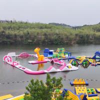 China Custom Inflatable Water Park Floating Aqua Park for Resort Sea Lake Durable 20 Years Factory for sale
