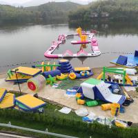 China Custom Inflatable Water Park Floating Aqua Park for Resort Sea Lake Durable 20 Years Factory for sale