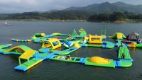 China Commercial Inflatable Aqua Park Water Play Equipment Floating Water Park 0.9mm PVC for sale