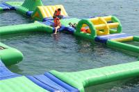 China Commercial Inflatable Aqua Park Equipment for 100 People Customizable PVC Water Park for sale