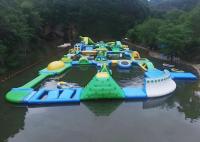 China Custom Inflatable Water Park 60x20m Durable PVC Floating Aqua Park for Lake Sea Resort for sale